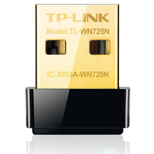 Сетевое оборудование TP-Link TL WN725N N150 Ультракомпактный Wi-Fi USB адаптер