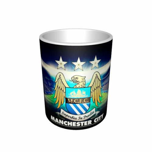Кружка "Футбол Англия Манчестер Сити эмблема"