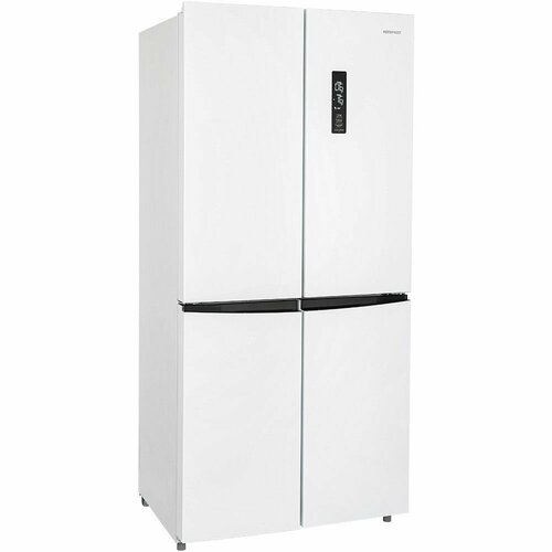 Холодильник NORDFROST RFQ-510 NFW inverter, Cross Door, Total No Frost, 470 л, белый