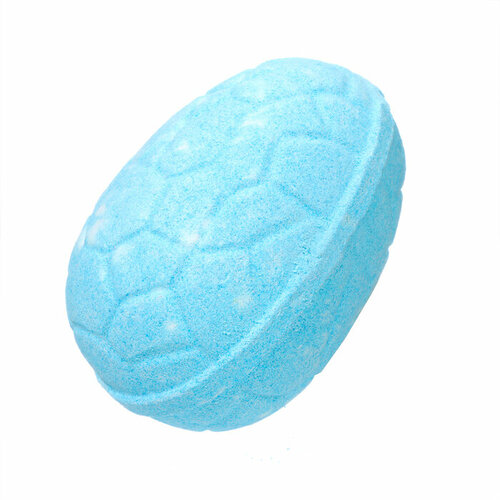 Бомбочка для ванны "Яйцо дракона" голубая, с игрушкой, 140 г (комплект из 8 шт)