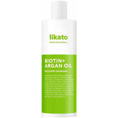 Софт-бальзам для волос Likato Recovery для ослабленных и поврежденных волос 400мл х 3шт