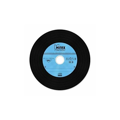 Диск CD-R Mirex 700 Mb, 52х, дизайн "Maestro", Shrink (100), (100/500)