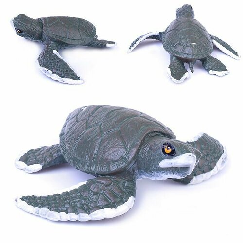 Фигурка Oubaoloon "Черепаха морская", 13х15х4 см, в пакете (YJ511)