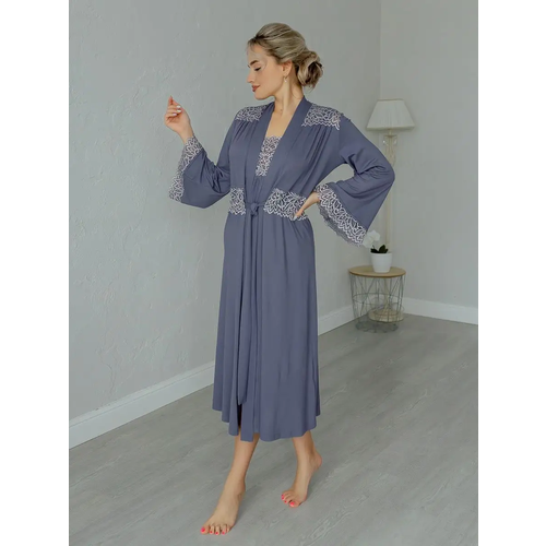 Комплект Текстильный Край, размер 50, фиолетовый