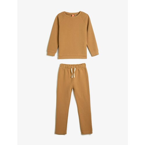 Комплект одежды KOTON, размер 12-18 месяцев, коричневый