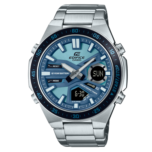 Наручные часы CASIO Edifice EFV-C110D-2BDF, серебряный, серый