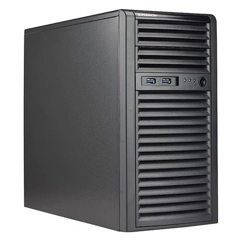 Серверная платформа NEW Supermicro UP Workstation mini-tower 530T-I Xeon E-23**/no DIMM(4)/SATARAID HDD(4)LFF/2x1Gbe/4xPCIex2-8/1xM.2/400W (SYS-530T-I)