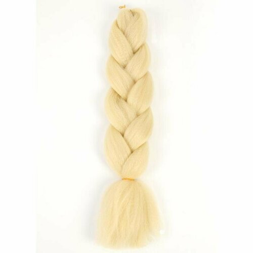 ZUMBA Канекалон однотонный, гофрированный, 60 см, 100 гр, цвет блонд(#AY11) (комплект из 5 шт)