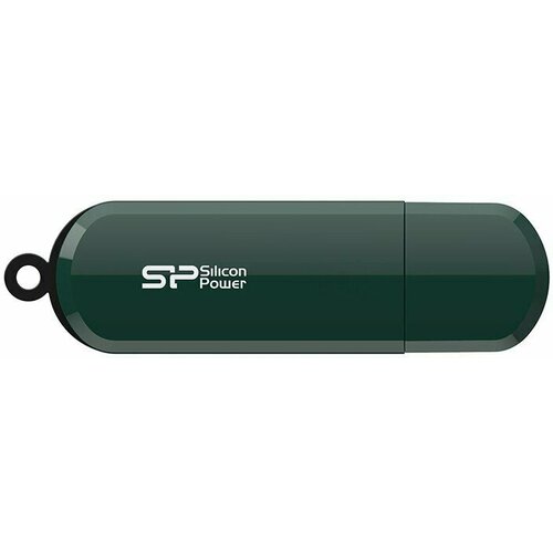 USB Flash накопитель 16Gb Silicon Power LuxMini 320 Green (SP016GBUF2320V1N)