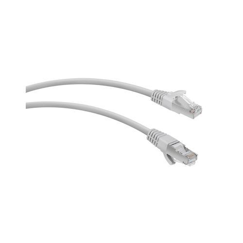 Патч-корд WRLINE F/UTP общий экран RJ-45 вил.-вилка RJ-45 кат.5E 0.3м серый LSZH (уп:1шт)