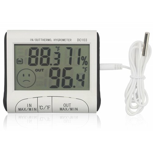 Электронный Термометр-Гигрометр с выносным датчиком