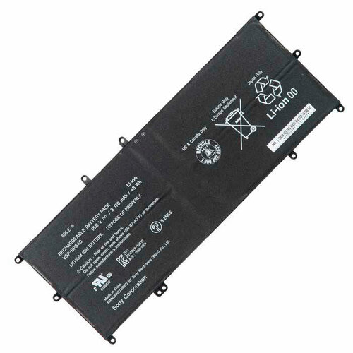 Аккумулятор для ноутбука Sony Vaio SVF14, SVF15 (15V, 3200mAh, 48Wh). PN: VGP-BPS40