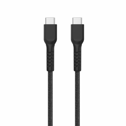 USB-кабель Lyambda, Type-C(m)/Type-C(m), 3A, 0,5м, чёрный, [LCC05-BK]