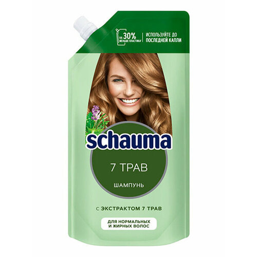 Шампунь для волос Schauma 7 Трав, 250 мл (дой-пак)
