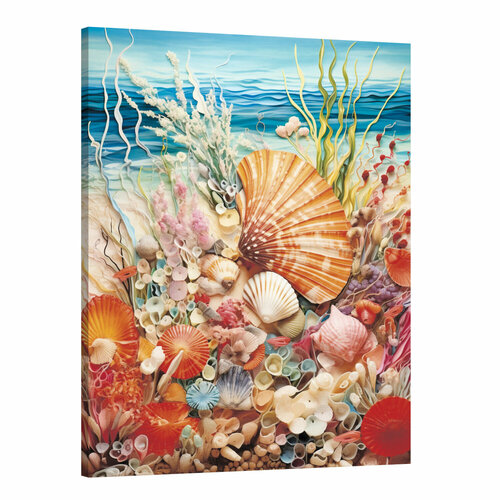 Интерьерная картина 50х70 "Морская гармония"