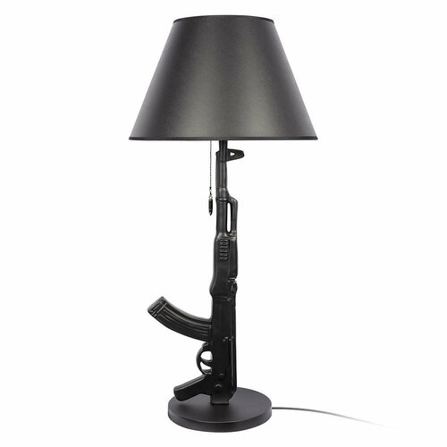 Настольная лампа Loft It Arsenal 10136/B Dark grey, E27, 40Вт, кол-во ламп:1шт, Черный