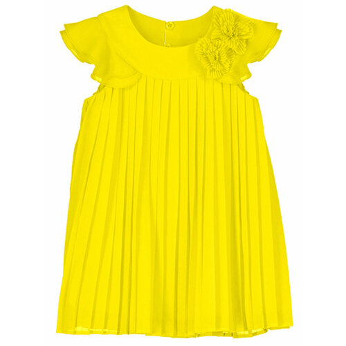 Платье Mayoral, размер 92, желтый