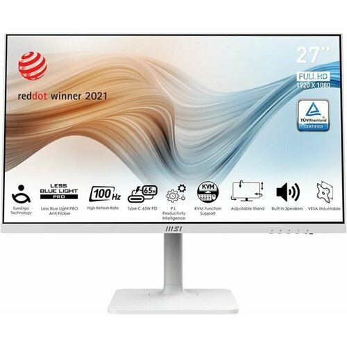 Монитор 27" MSI Modern MD272XPW белый