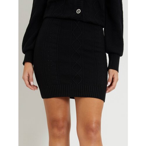Юбка GUESS, размер L, черный