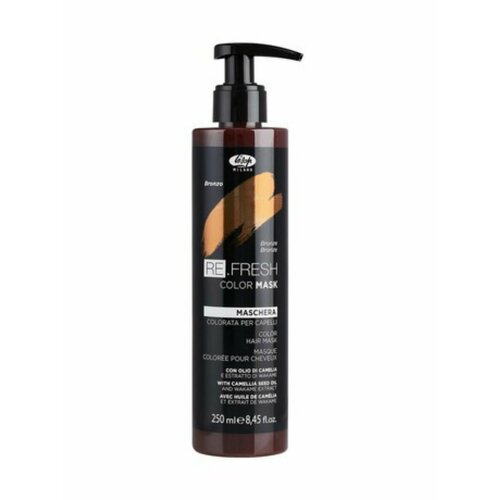 Lisap Re.Fresh Color Mask - Оттеночная маска Бронзовый 250 мл