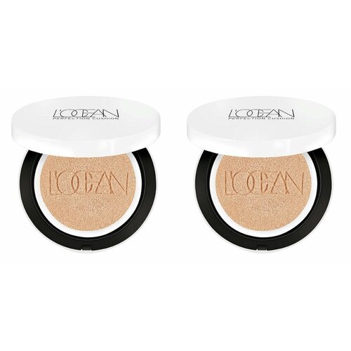 L ocean Тональный кушон для лица Perfection Cushion Pact, SPF 50+, Vienna, 25 г, 2 шт