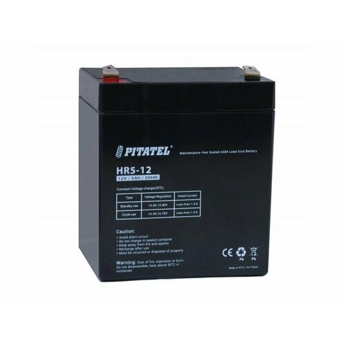 Аккумулятор Pitatel HR5.8-12, HR 1221W (12V, 5000mAh) 1245