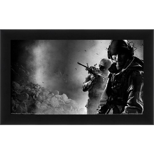 Плакат, постер на холсте Call Of Duty: Modern Warfare 3. Размер 30 х 42 см