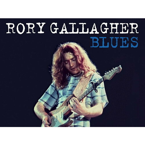 Плакат, постер на бумаге Rory Gallagher/Рори Галлахер Блюз/музыкальные/поп исполнитель/артист/поп-звезда/группа. Размер 30 х 42 см