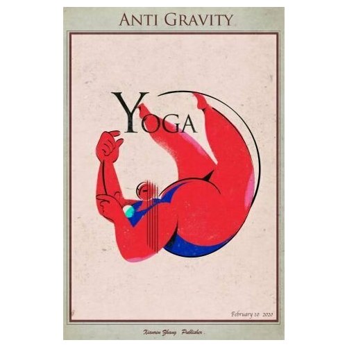 Плакат, постер на бумаге Yoga-Йога. Размер 42 х 60 см