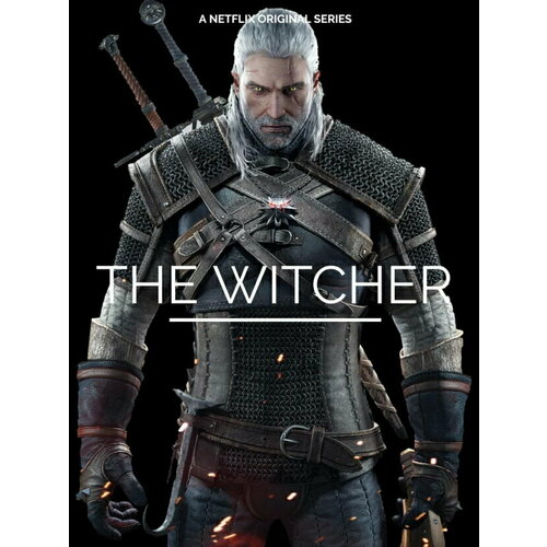 Плакат, постер на холсте Witcher/Ведьмак/игровые/игра/компьютерные герои персонажи. Размер 21 х 30 см