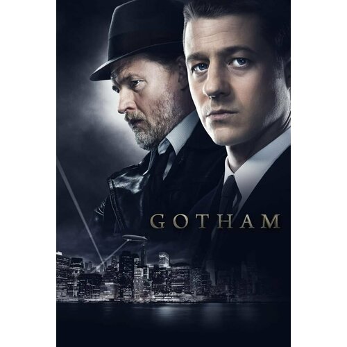 Плакат, постер на бумаге Готэм (Gotham, 2014-2019г). Размер 60 х 84 см