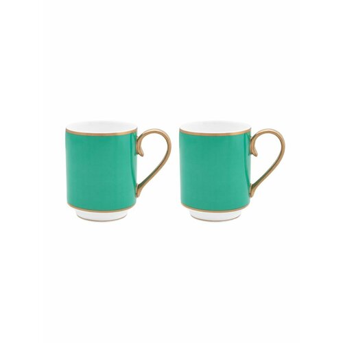 Набор из 2-х кружек Pip Studio Chique Gold-Green, WW.51.002.386, 250 мл