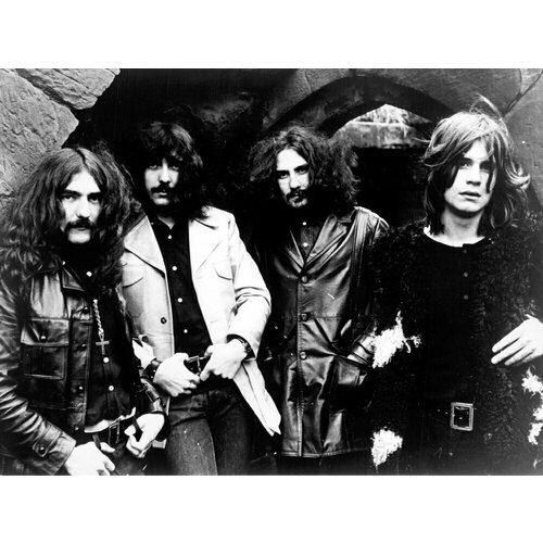 Плакат, постер на бумаге Black Sabbath/музыкальные/поп исполнитель/артист/поп-звезда/группа. Размер 30 х 42 см