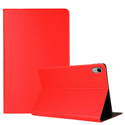Чехол для планшета Huawei MatePad 11.5 (2023) 11.5 дюйма (BTK-W09/AL09), кожаный, трансформируется в подставку (красный)
