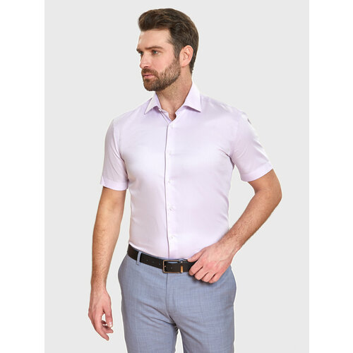 Рубашка KANZLER, размер 41, фиолетовый