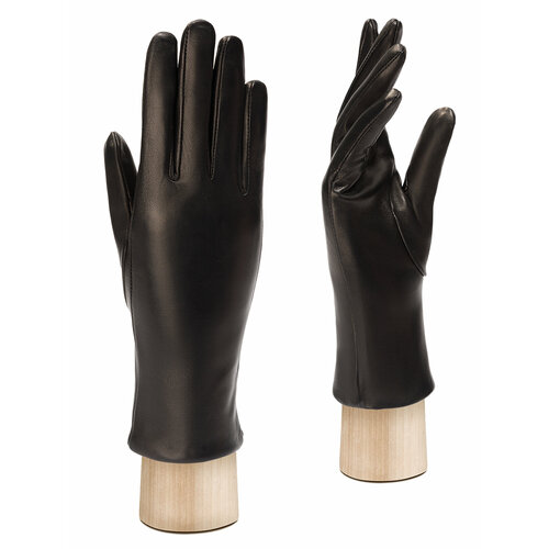 Перчатки ELEGANZZA, размер 7, черный
