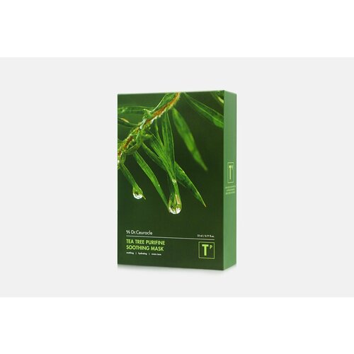 Успокаивающая маска для лица с чайным деревом, 10 шт tea tree purifine masks