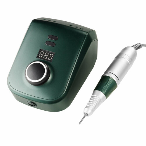 IRISK Аппарат для маникюра и педикюра, Charly Plus, 35 тыс. об, 30 Вт, 12 В, зеленый