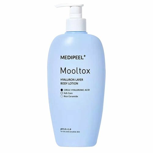 Интенсивно увлажняющий лосьон для тела Medi Peel Mooltox Hyaluron Layer Body Lotion 400мл