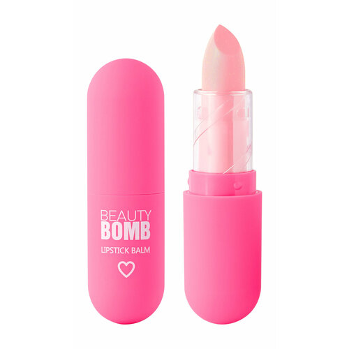 BEAUTY BOMB Помада-бальзам для губ Color Lip Balm, 4 г, 02 Розовый