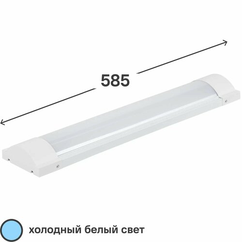 Светильник линейный светодиодный Gauss WLF-4 585 мм 18 Вт холодный белый свет