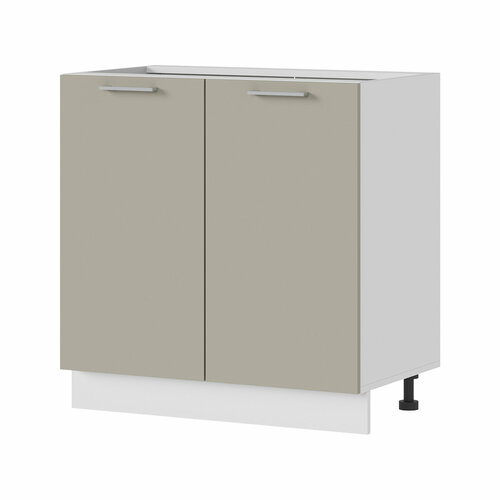 Кухонный модуль напольный, без столешницы, Катрин, ШН800, Белый / Циркон