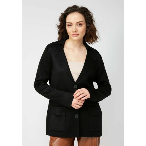 Пиджак VIVAWOOL, размер 58, черный