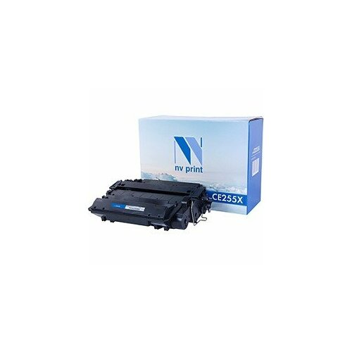 NV Print Расходные материалы NVPrint CE255X Картридж для принтеров LaserJet P3015, черный, 12500 стр.
