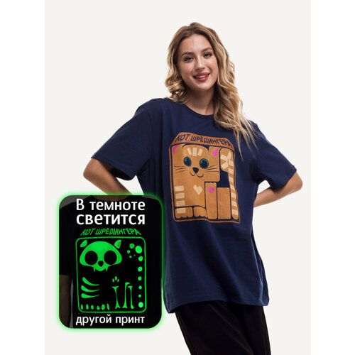 Футболка МЬЮЧ, размер XL, синий