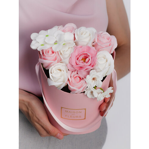 Букет из мыльных роз, Мыльные цветы, Подарок маме, подруге, жене, девушке