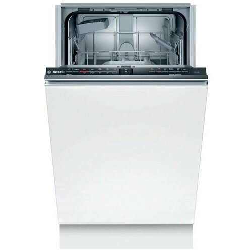 Встраиваемая посудомоечная машина BOSCH SPV2HKX41E Serie 2, 9 комплектов, 5 программ, защита от протечек, черная