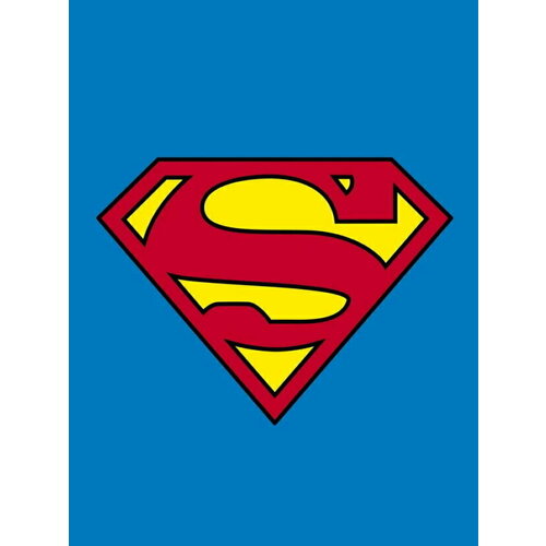 Плакат, постер на холсте Superman/Супермен/комиксы/мультфильмы. Размер 21 х 30 см