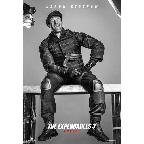 Плакат, постер на бумаге Неудержимые 3 (The Expendables 3), Патрик Хьюз. Размер 21 х 30 см