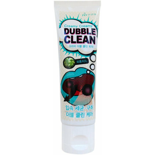 Mukunghwa~Кремовая зубная паста с очищающими пузырьками и фитонцидами~Dubble Clean Toothpaste